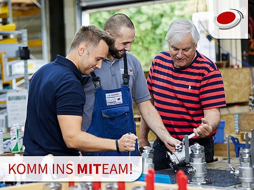 Komm ins MITeam!